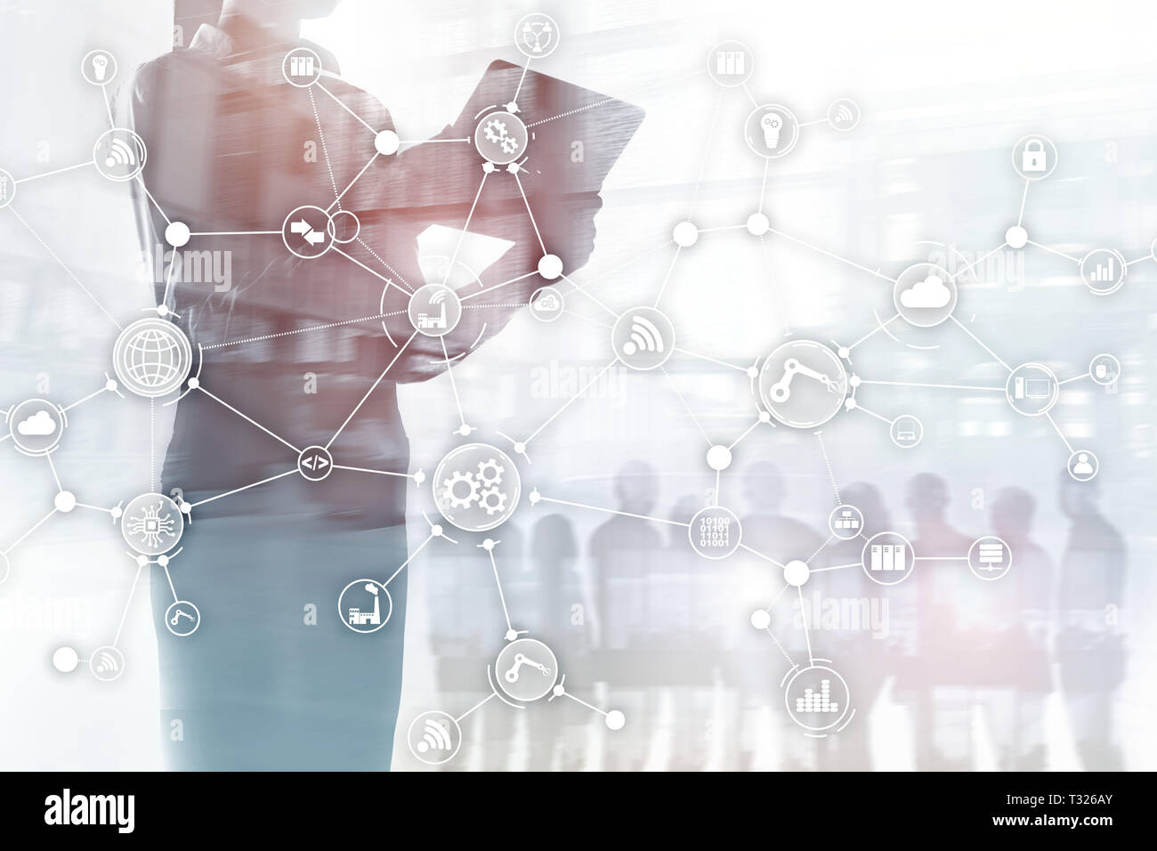 Technology industrial business process workflow organisation structure ...