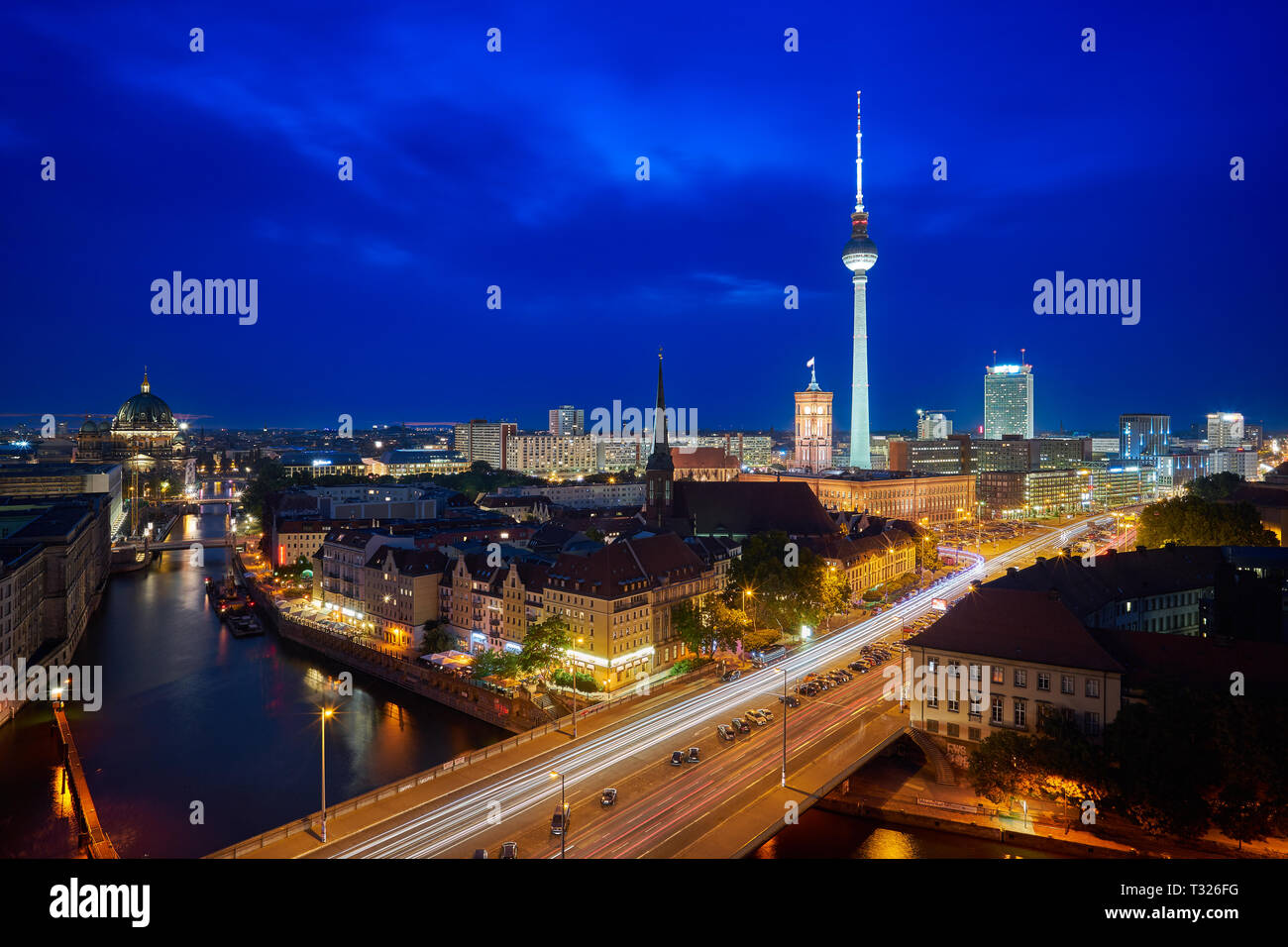 Berlin city center Stock Photo - Alamy
