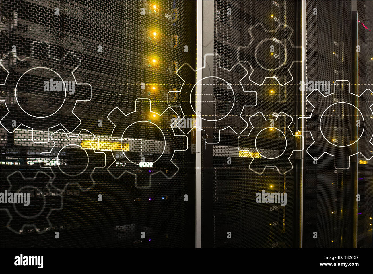 Gears mechanism, digital transformation, data integration and digital ...