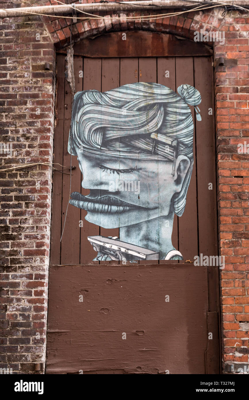 Graffiti seattle urban city hi-res stock photography and images - Alamy