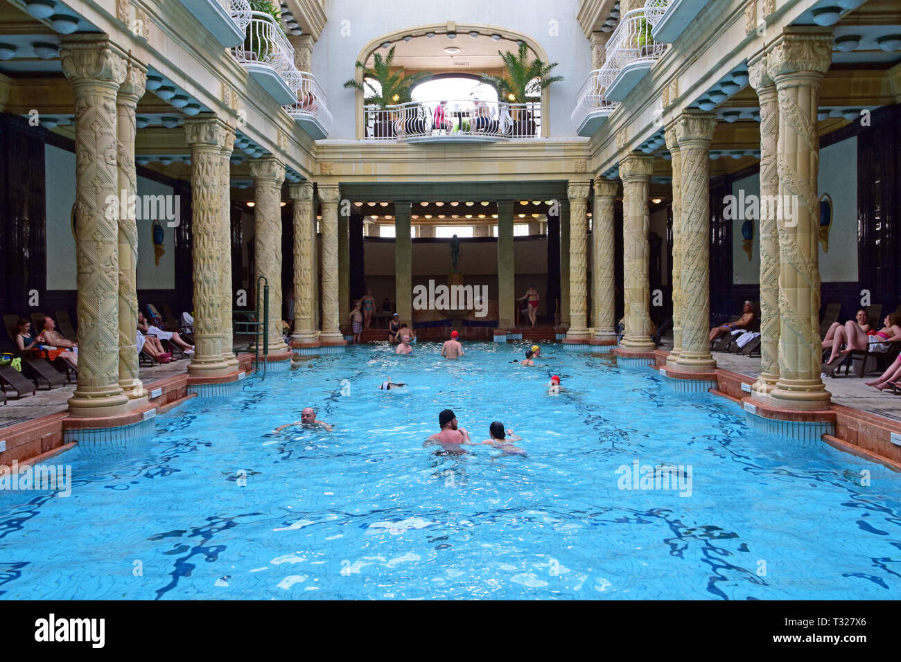 Gellert Thermal Baths and Swimming Pool (also known as the Gellért ...
