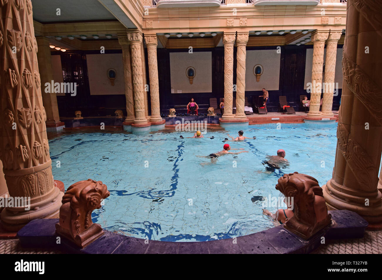 Gellert Thermal Baths and Swimming Pool (also known as the Gellért ...
