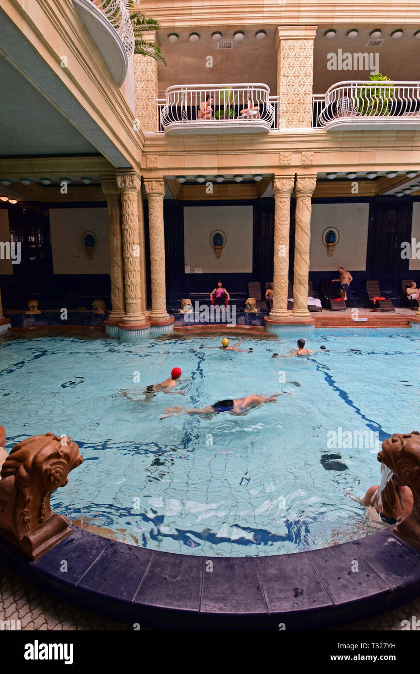 Gellert Thermal Baths and Swimming Pool (also known as the Gellért ...