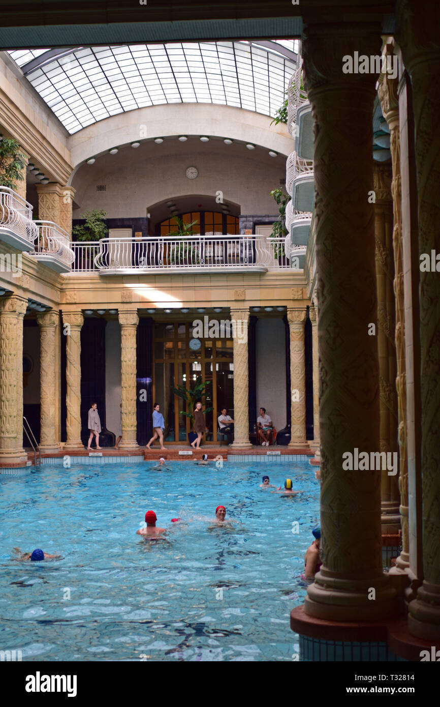 Gellert Thermal Baths and Swimming Pool (also known as the Gellért ...