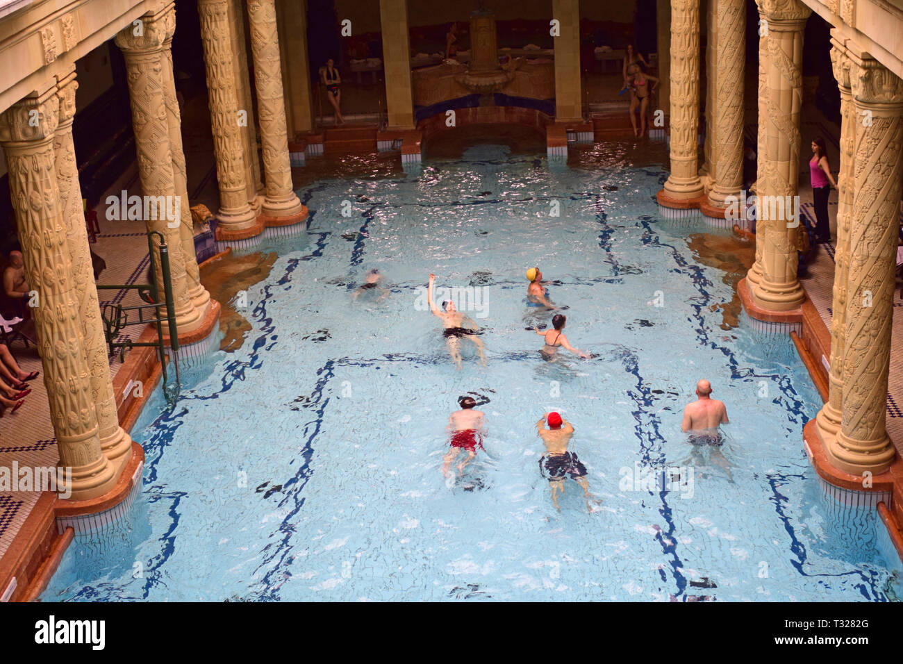 Gellert Thermal Baths and Swimming Pool (also known as the Gellért ...