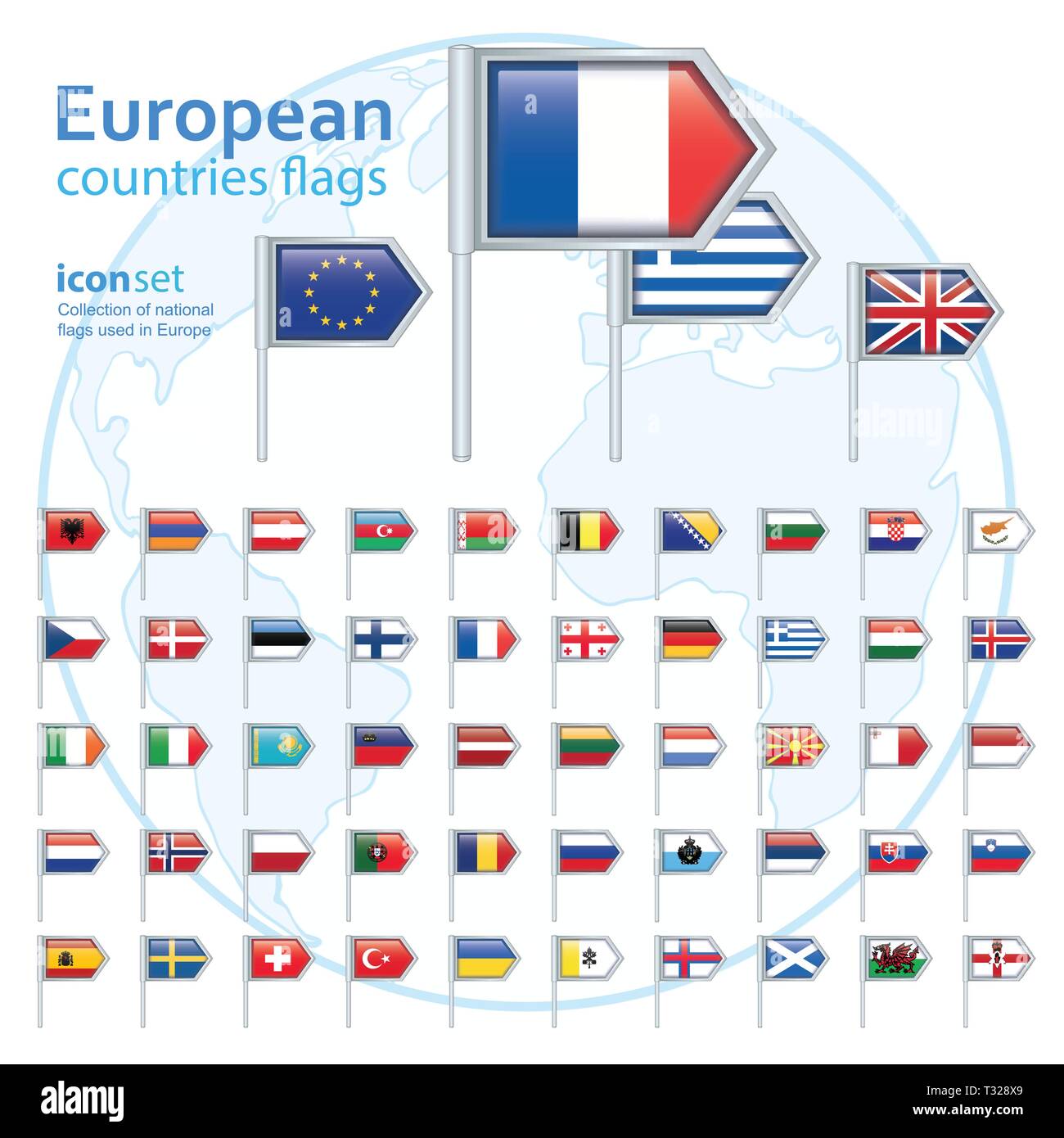 Accurate world map Cut Out Stock Images & Pictures - Alamy