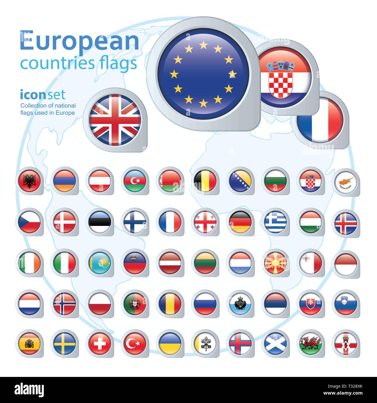 world Flags icon, vector illustration Stock Vector Image & Art - Alamy