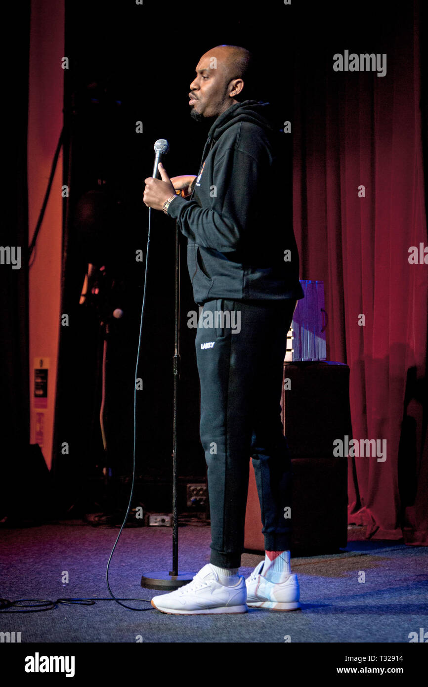 Comedian Dane Baptiste, star of Live seen during The Apollo, 8 Out of ...