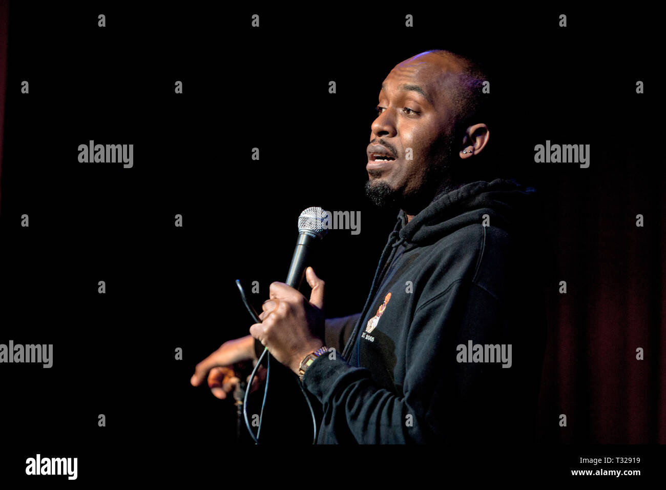 Comedian Dane Baptiste, star of Live seen during The Apollo, 8 Out of ...