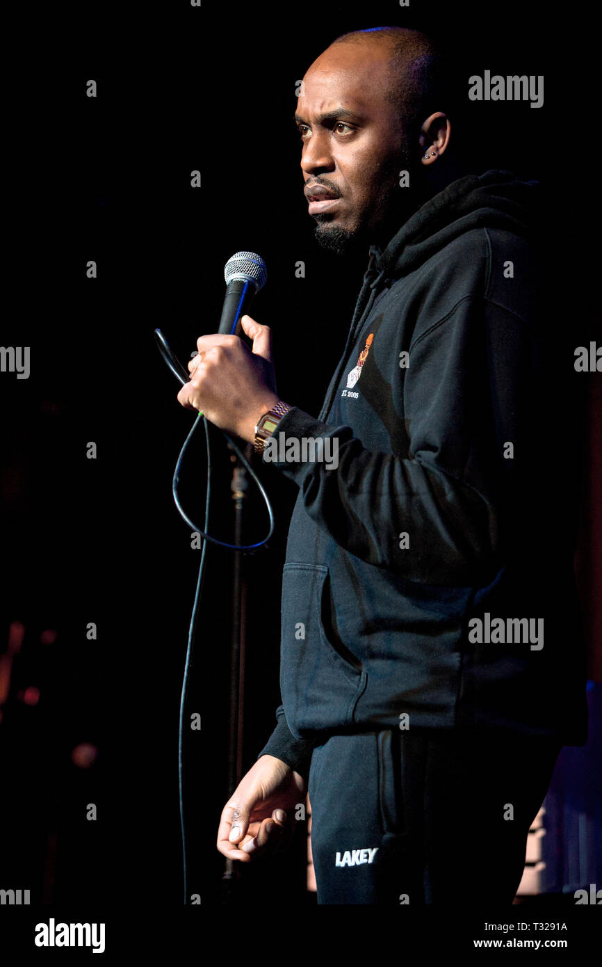 Comedian Dane Baptiste, star of Live seen during The Apollo, 8 Out of ...