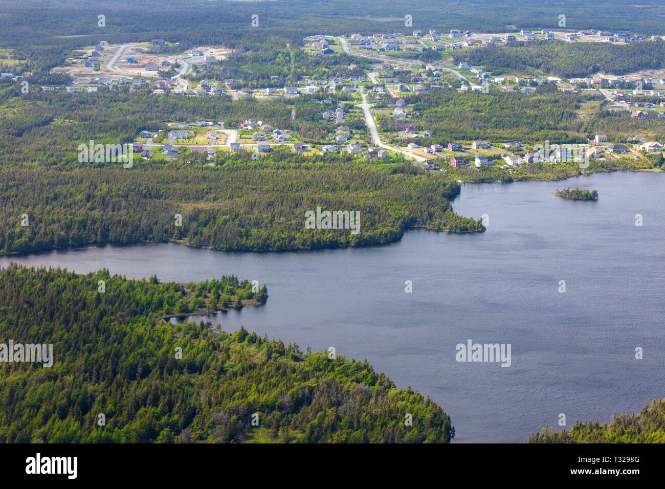 Newfoundland, canada aerial hi-res stock photography and images - Alamy