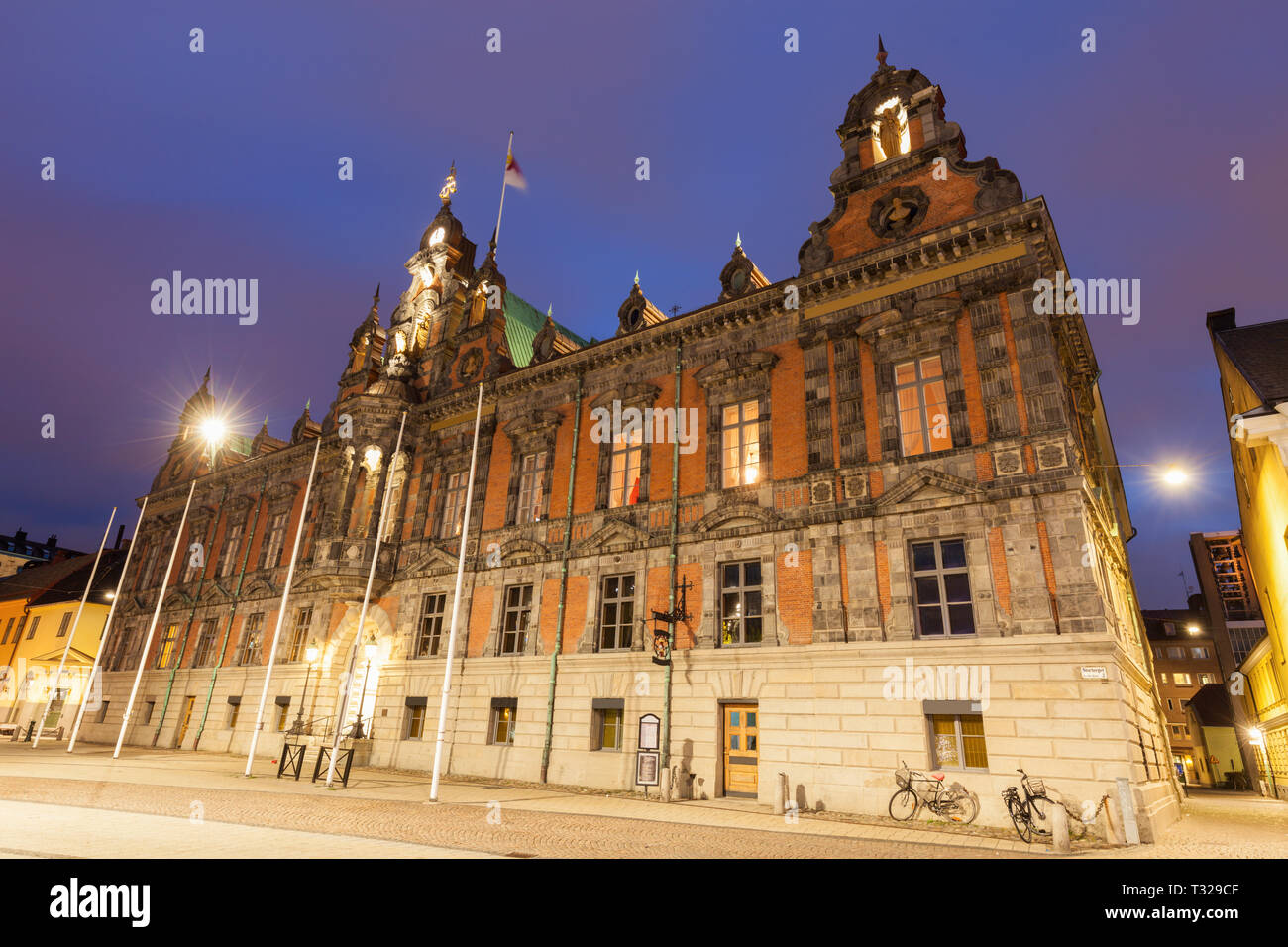Malmö city night hi-res stock photography and images - Alamy