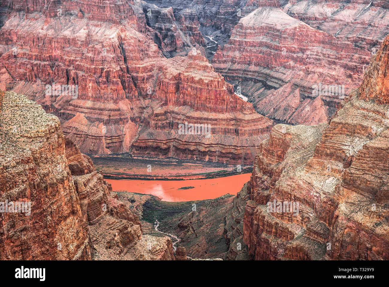 Grand Canyon West Rim Stock Photo - Alamy