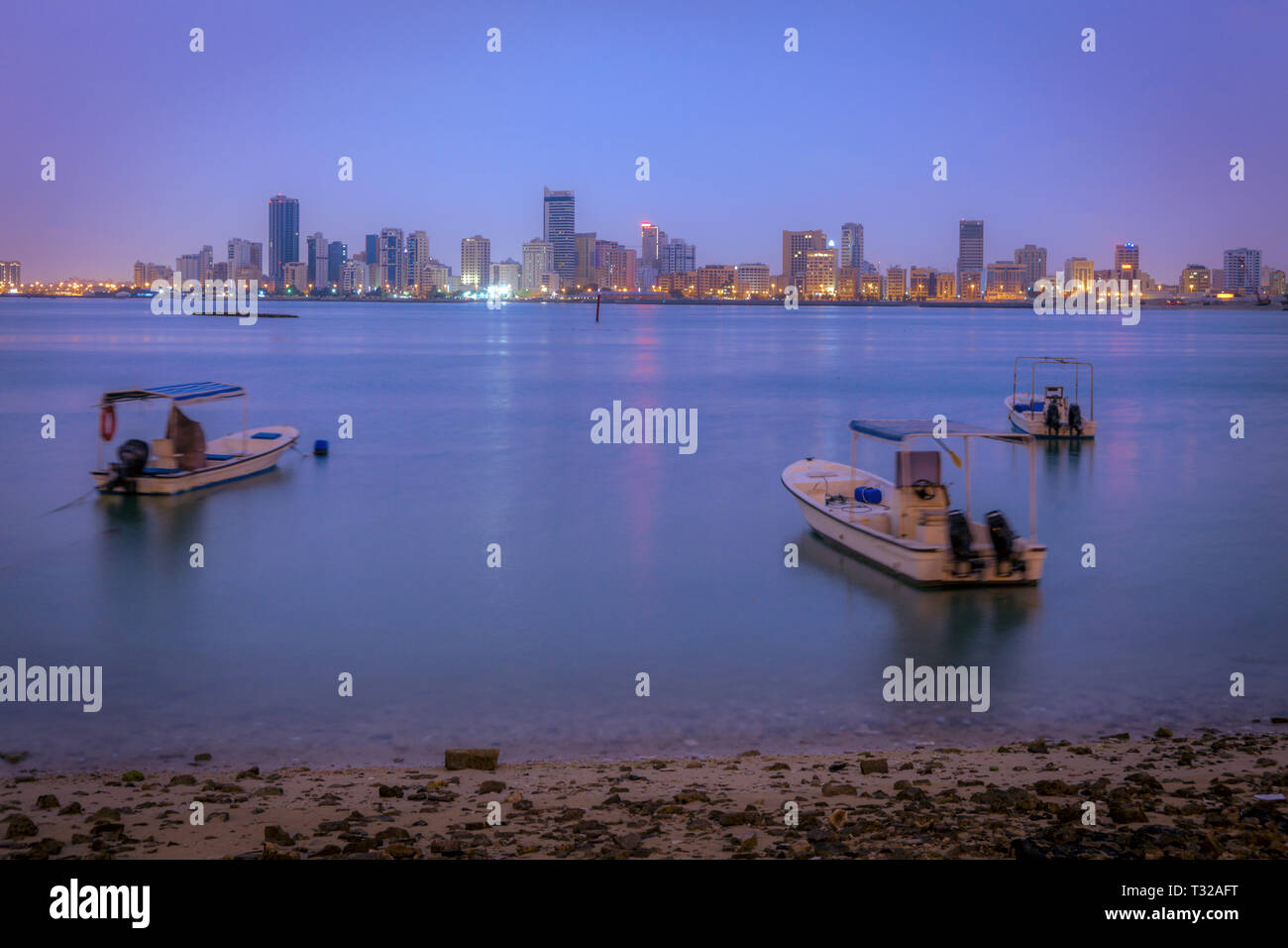 Architecture of Manama. Manama, Bahrain Stock Photo - Alamy