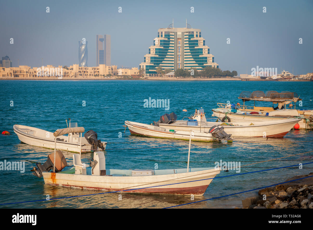 Panorama of Manama. Manama, Bahrain Stock Photo - Alamy