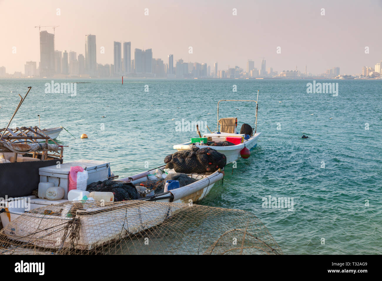 Panorama of Manama. Manama, Bahrain Stock Photo - Alamy