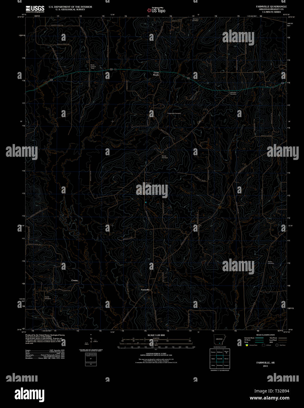 Farmville map hi-res stock photography and images - Alamy