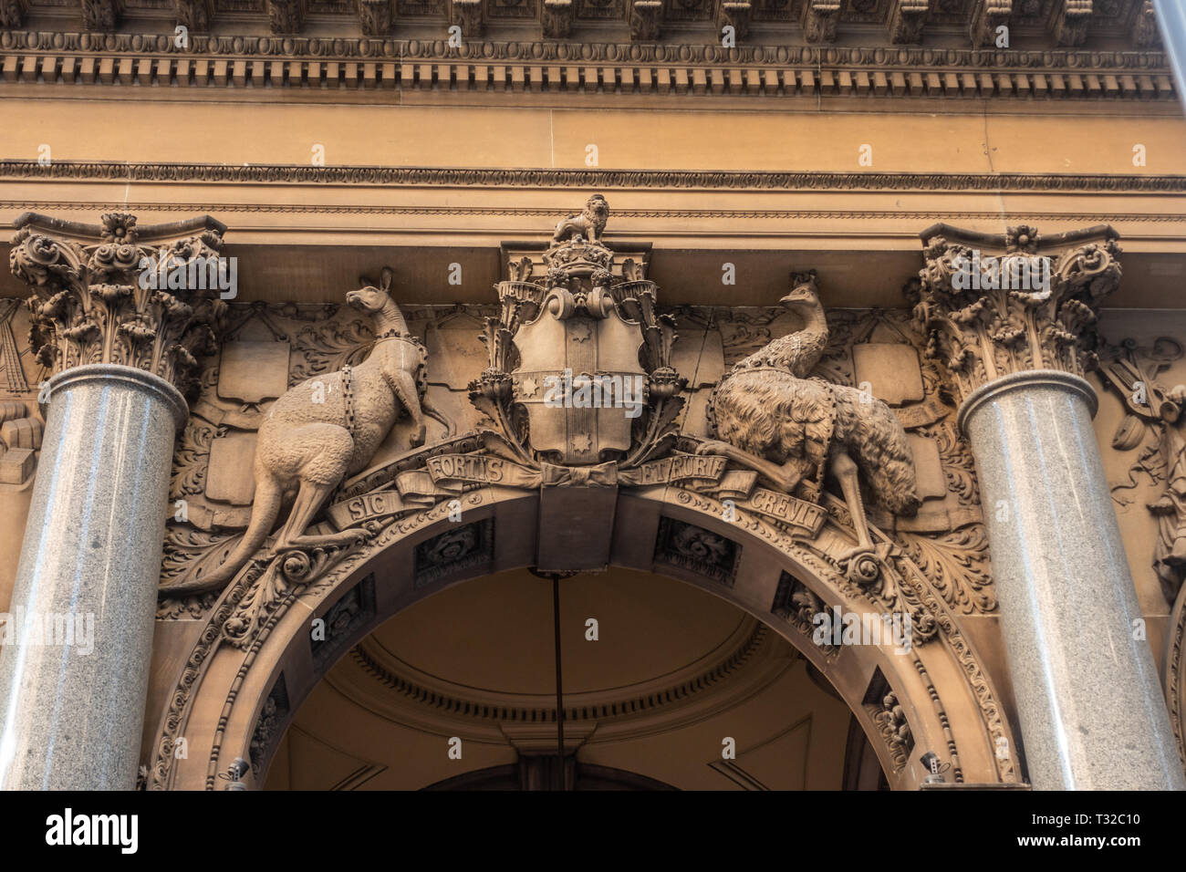 Sydney, Australia - February 12, 2019: Historic and Iconic General Post ...