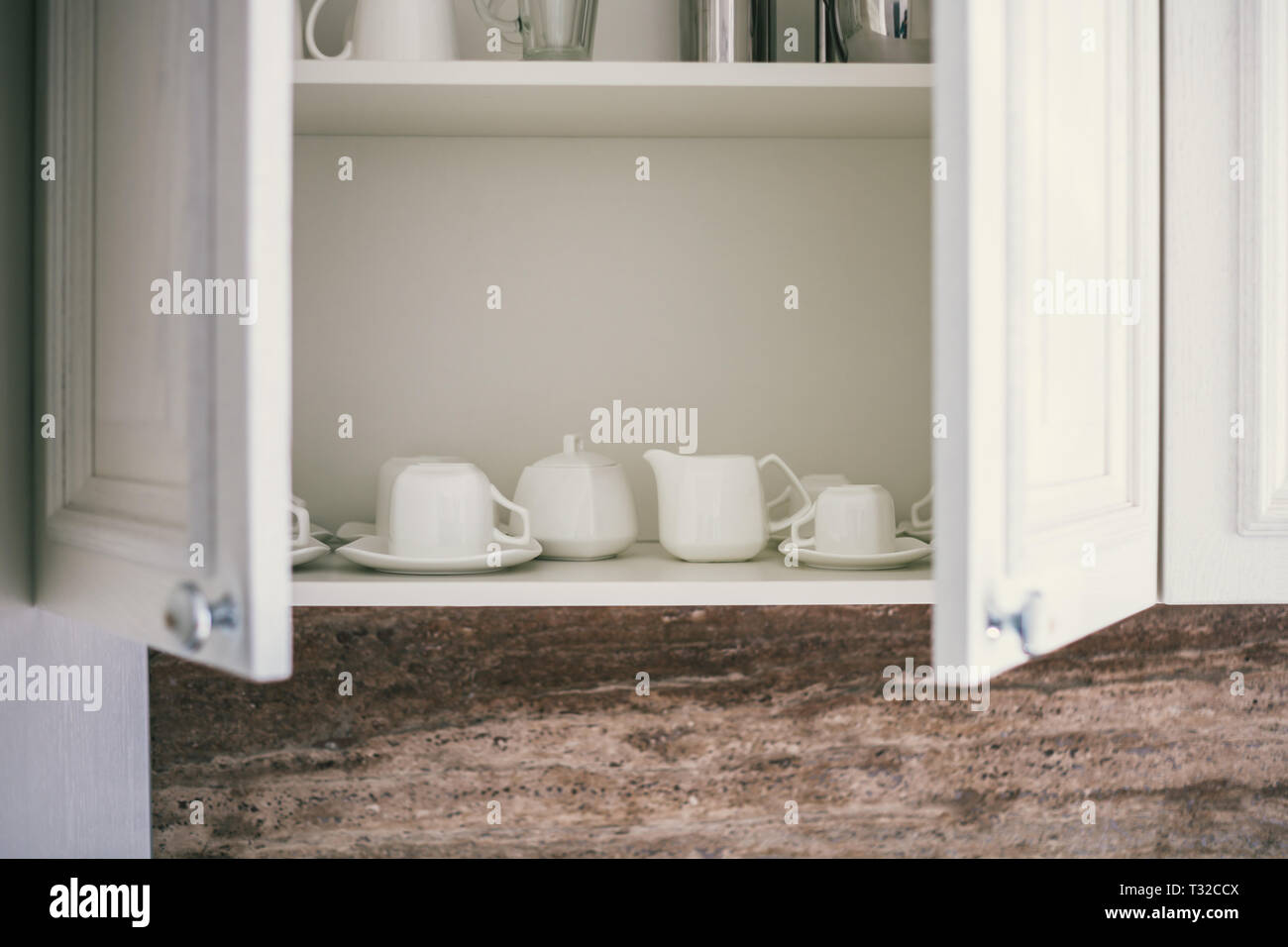 Minimalistic tea set hi-res stock photography and images - Alamy