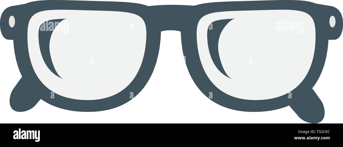 glasses lens cartoon vector illustration graphic design Stock Vector ...