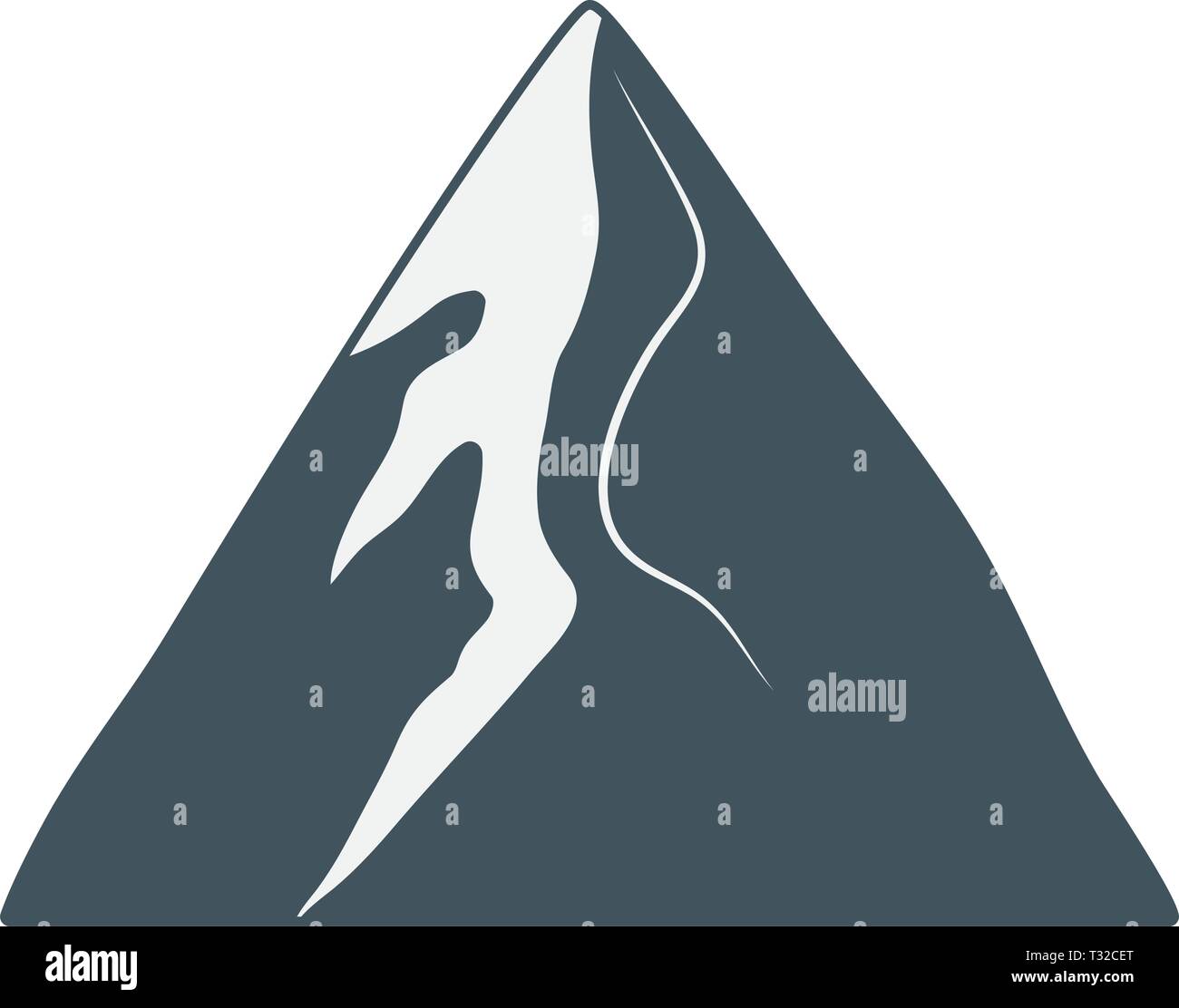 outdoor mountain cartoon vector illustration graphic design Stock ...