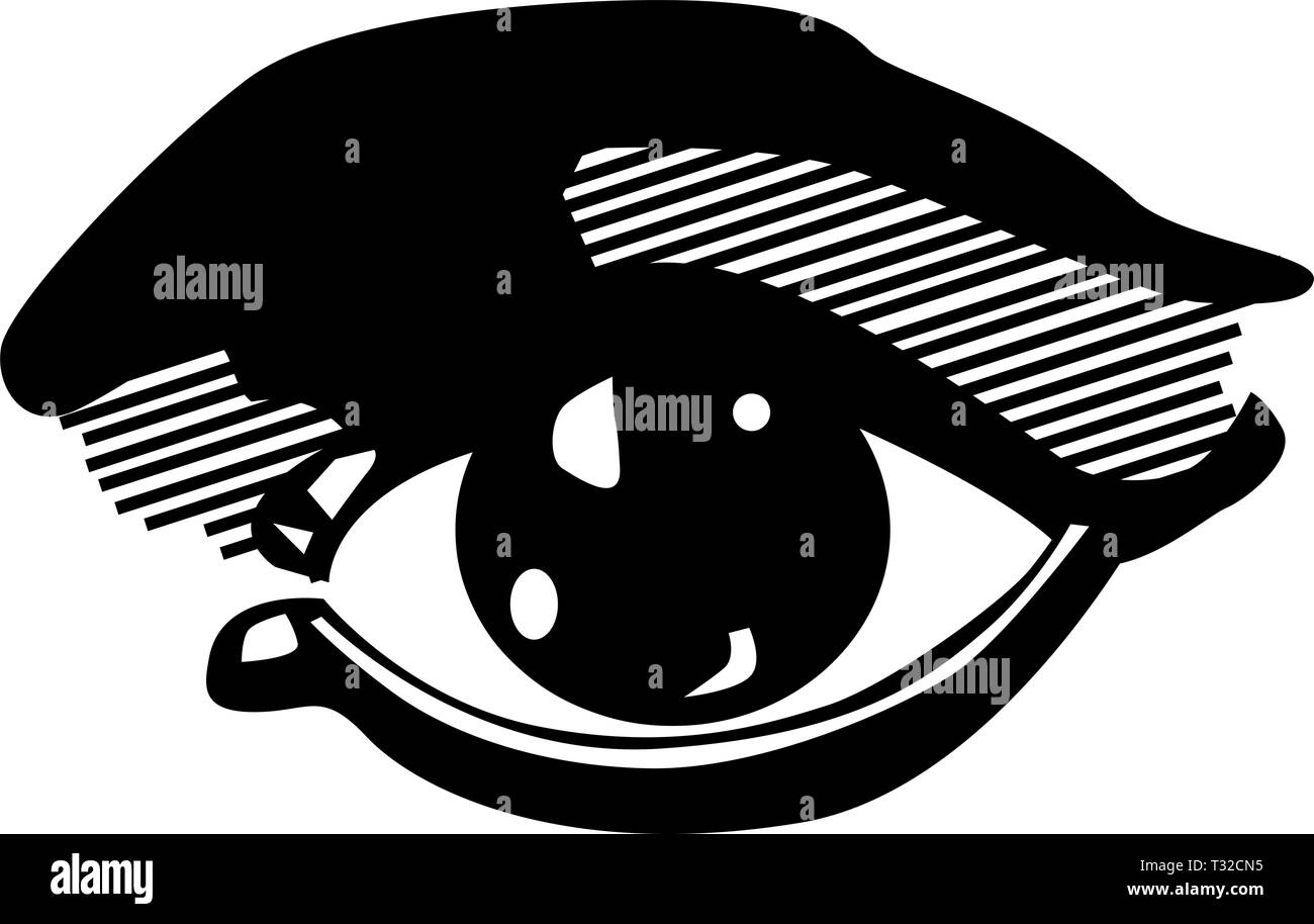 Eye Vector Illustration Stock Vector Image & Art - Alamy