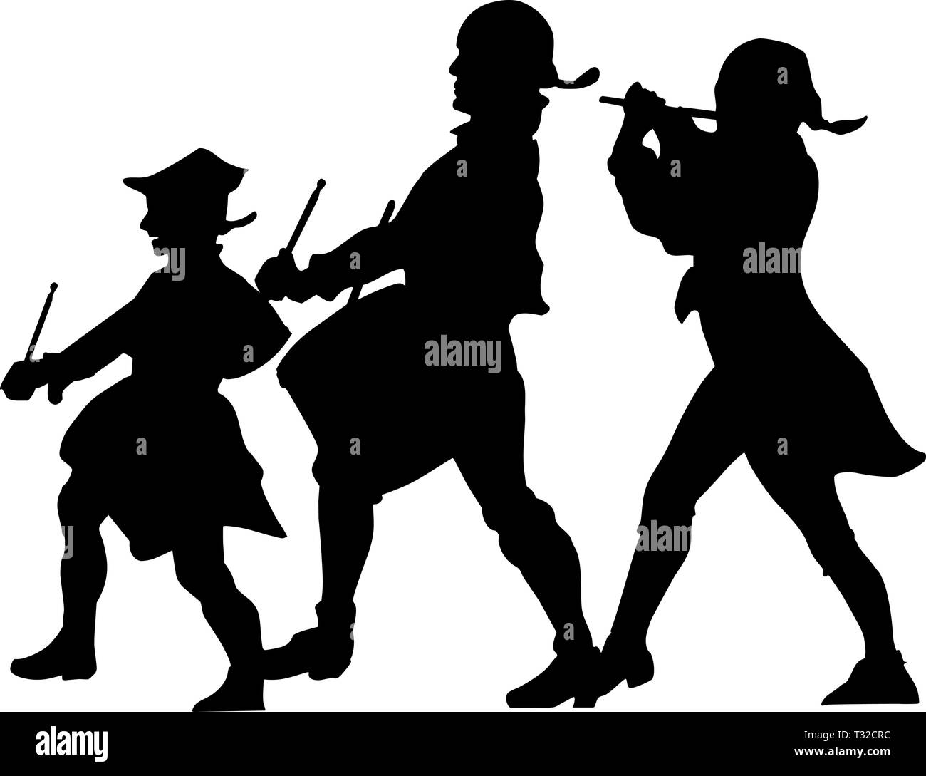 Spirit of 76 Vector Illustration Stock Vector Image & Art - Alamy