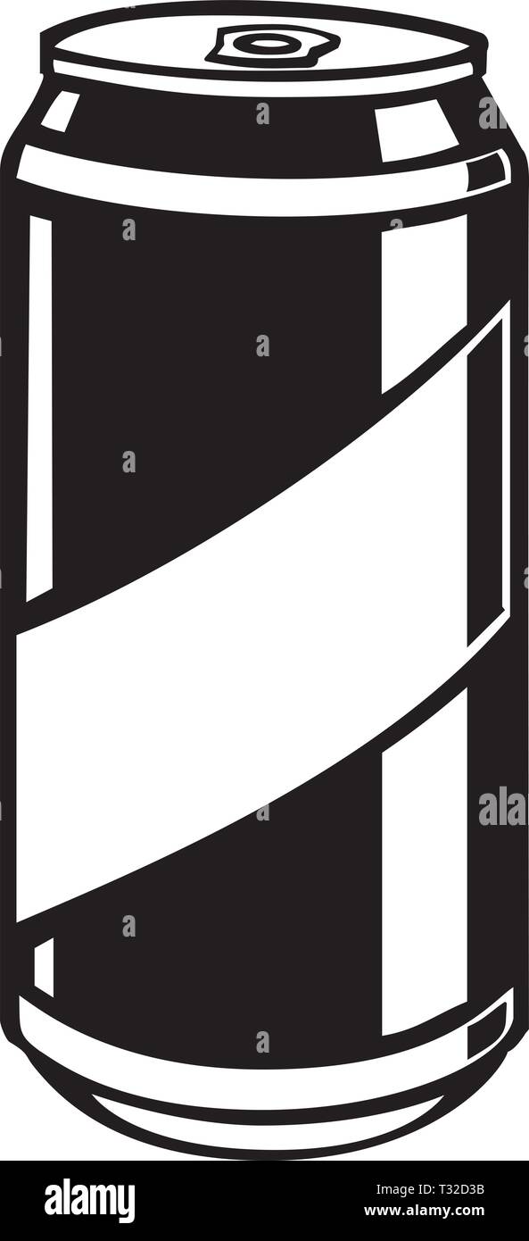 Drink Can Illustration Stock Vector Image & Art - Alamy