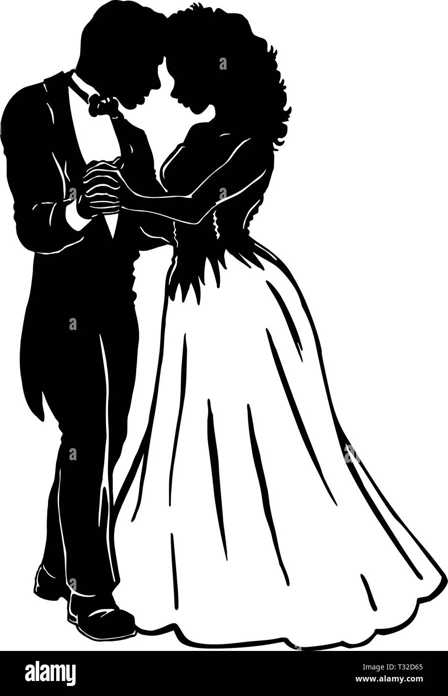 Prom Couple Cartoons