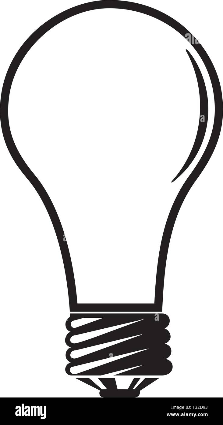 Light bulb illustration Stock Vector Images - Alamy