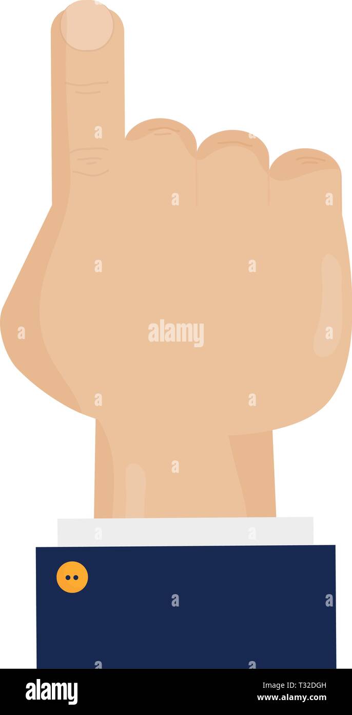 hand human index icon vector illustration design Stock Vector Image ...