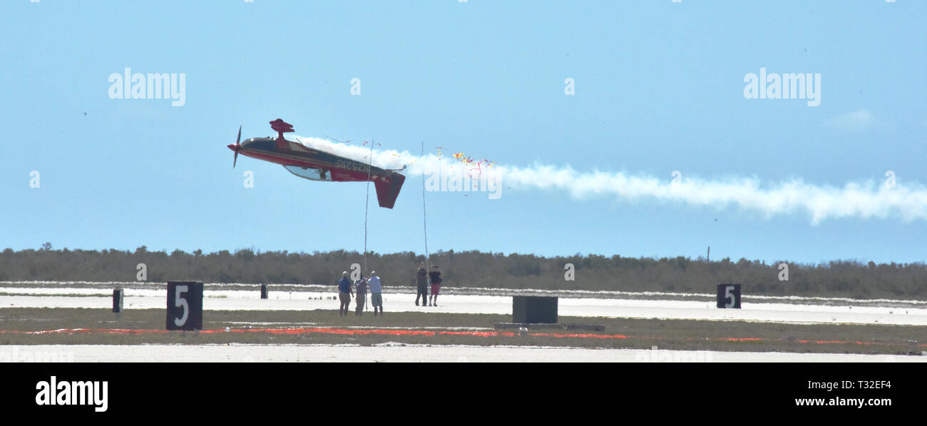 190330-N-KM072-007 KEY WEST, Fla. (March 30, 2019) Pilot Patty Wagstaff ...