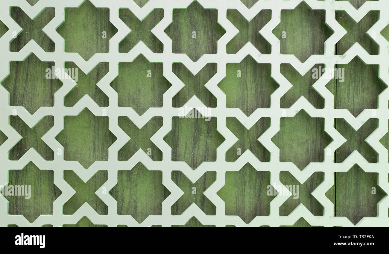 texture of wall decor in traditional arabic style Stock Photo - Alamy