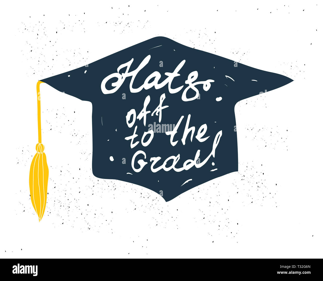 Greeting Card With Congratulations Graduate Completion of Studies ...