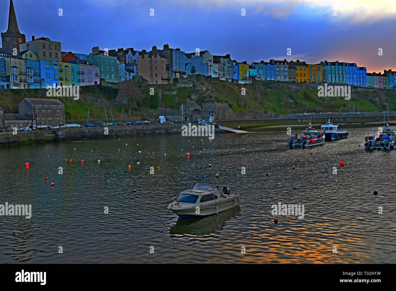 Tenby At Night High Resolution Stock Photography and Images - Alamy