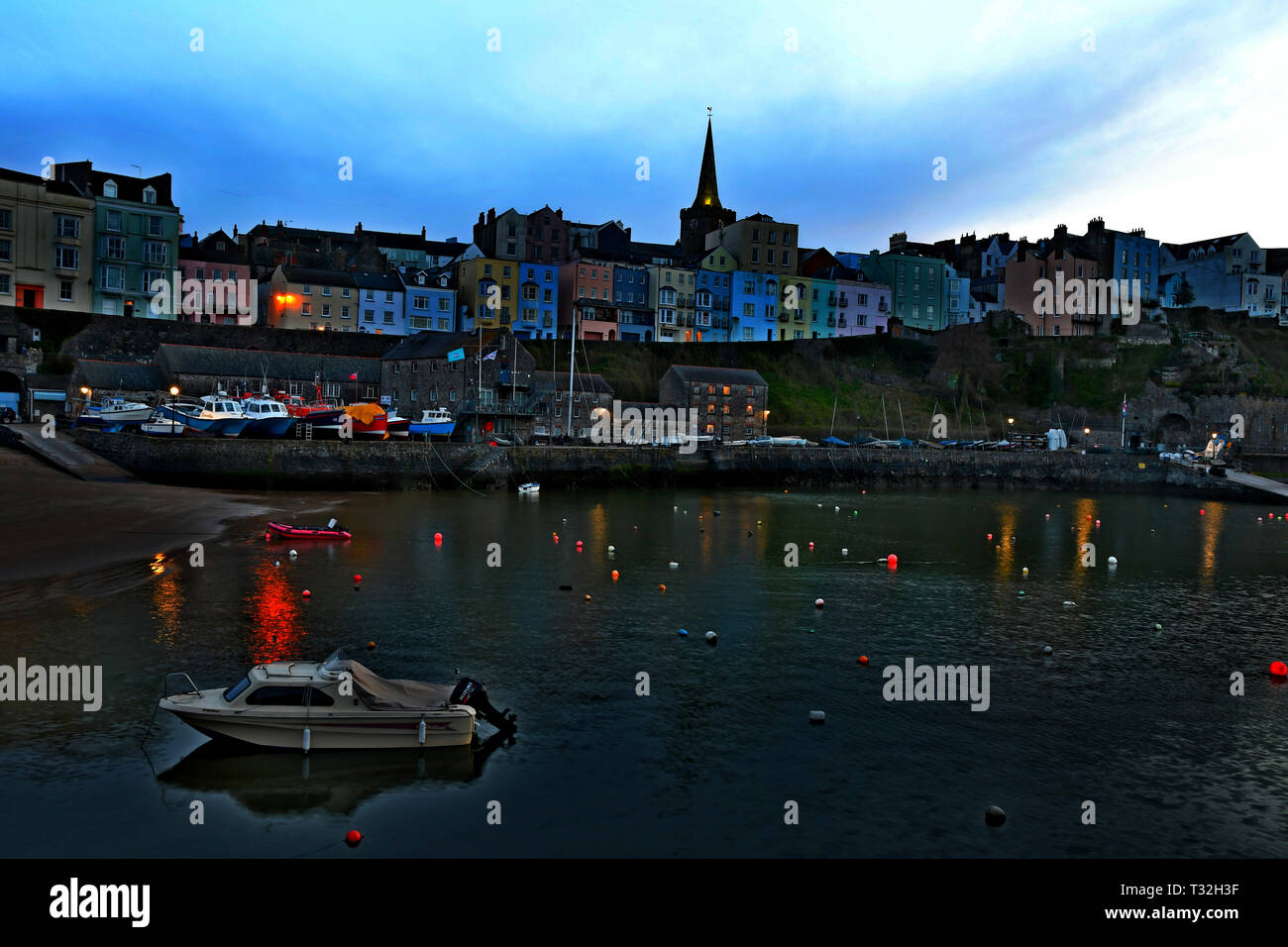 Tenby At Night High Resolution Stock Photography and Images - Alamy