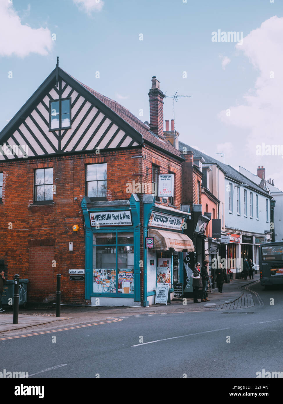 Norwich city streets hi-res stock photography and images - Alamy