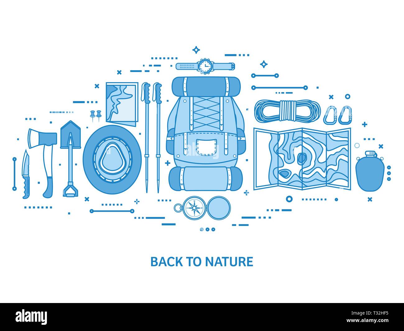 Globe wooden airplane passport Stock Vector Images - Alamy