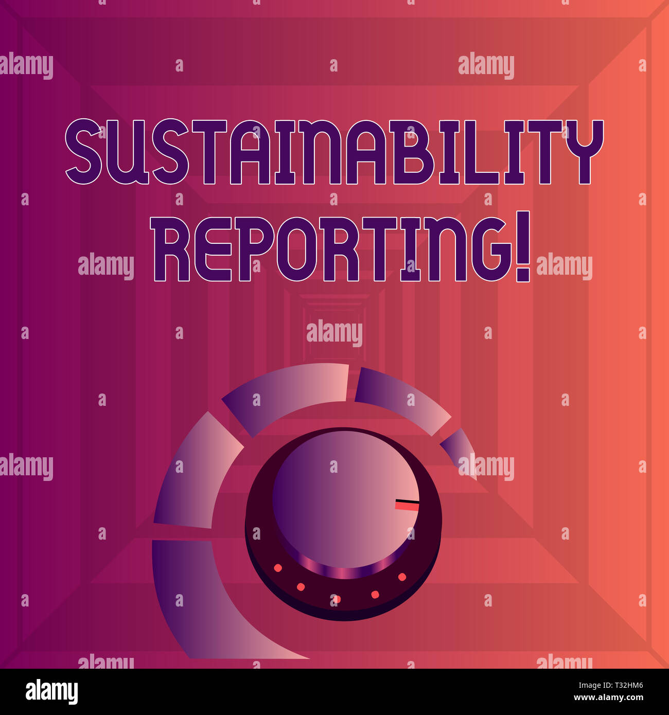 Writing note showing Sustainability Reporting. Business concept for ...