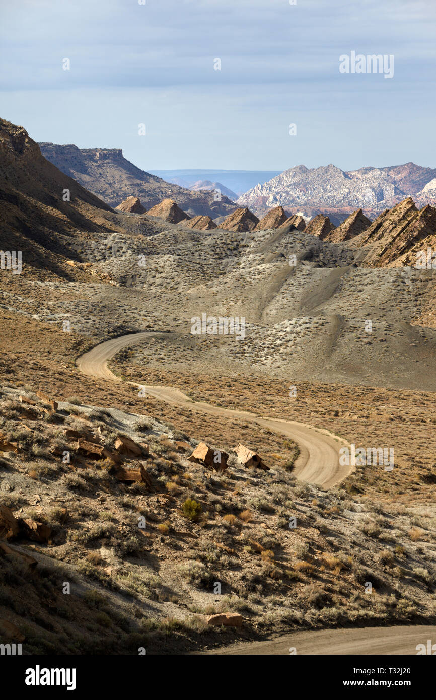The Cockscomb and Cottonwood Canyon Road, Utah, America Stock Photo - Alamy