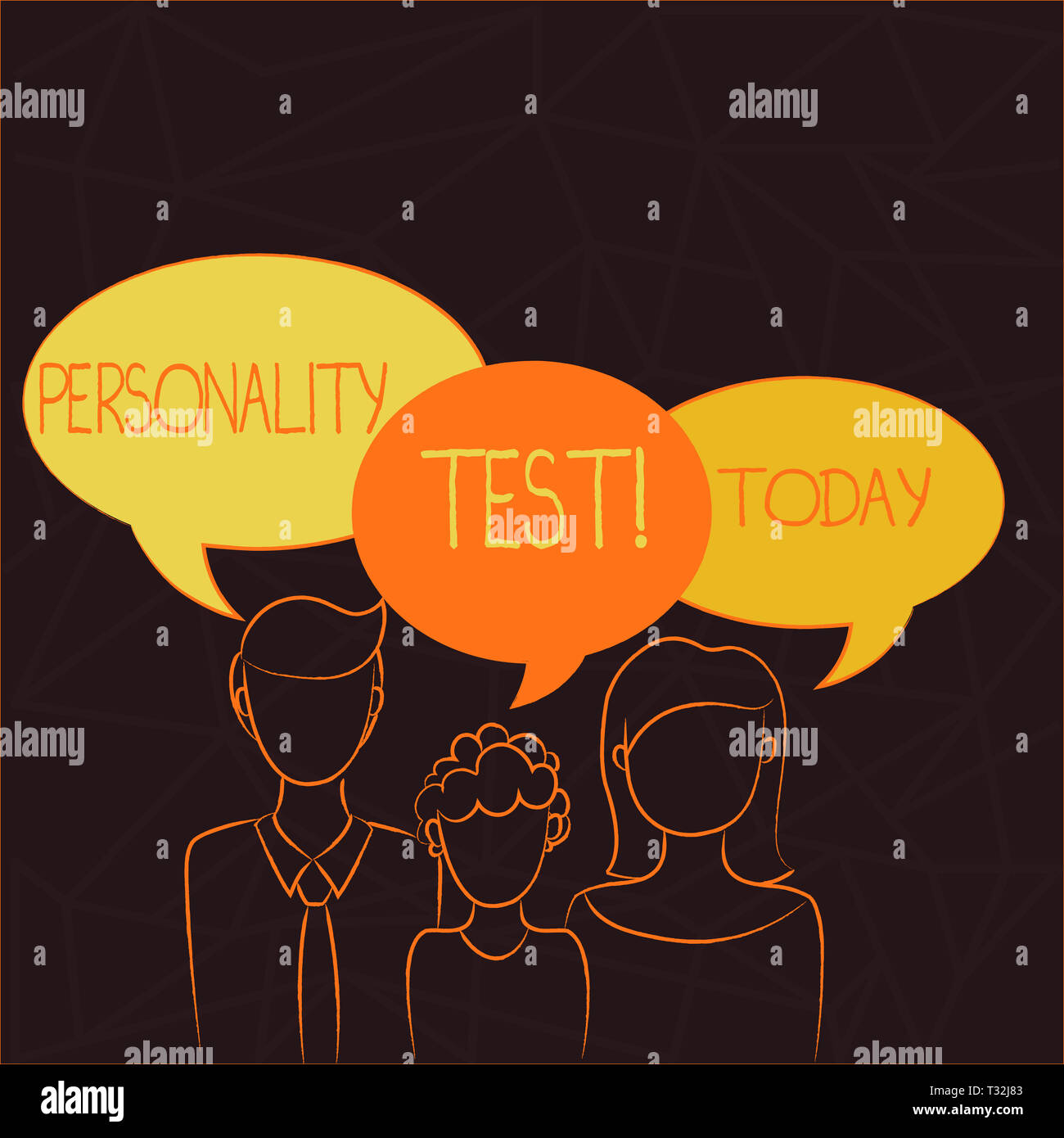 Handwriting text Personality Test. Conceptual photo method used ...