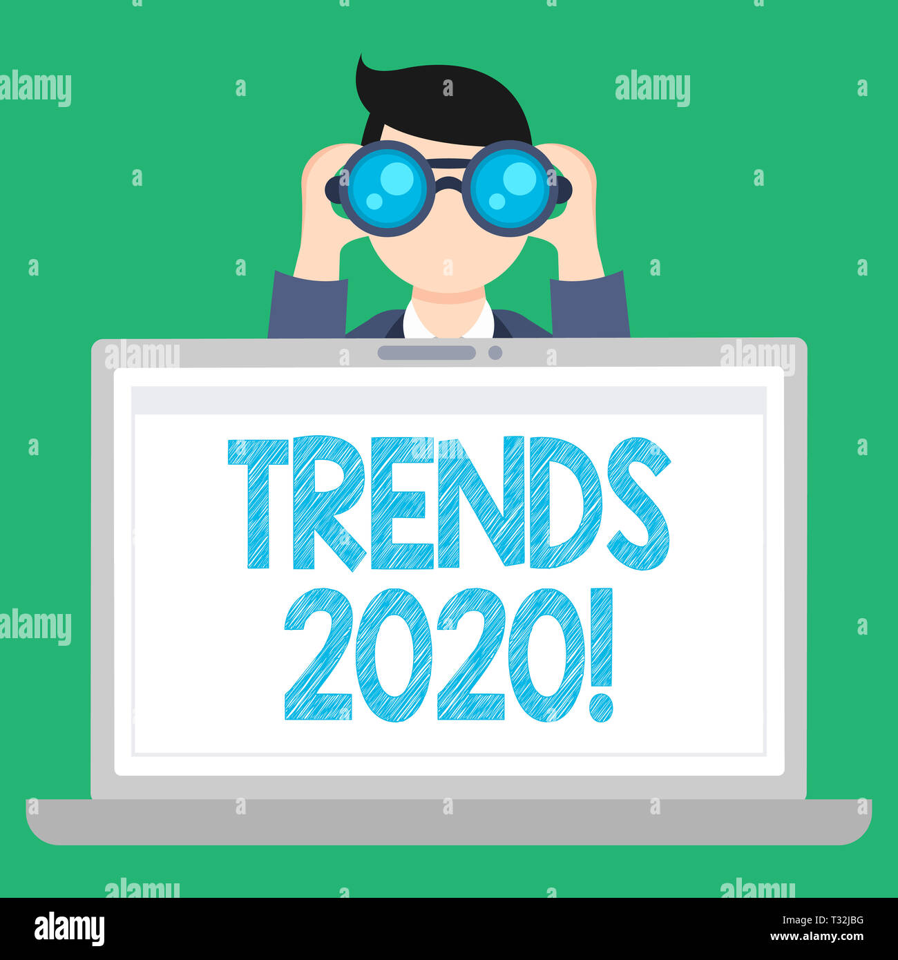 Word writing text Trends 2020. Business photo showcasing general ...