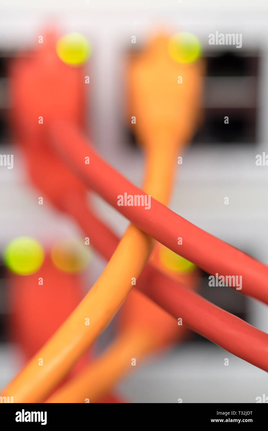 Network server room routers hi-res stock photography and images - Alamy