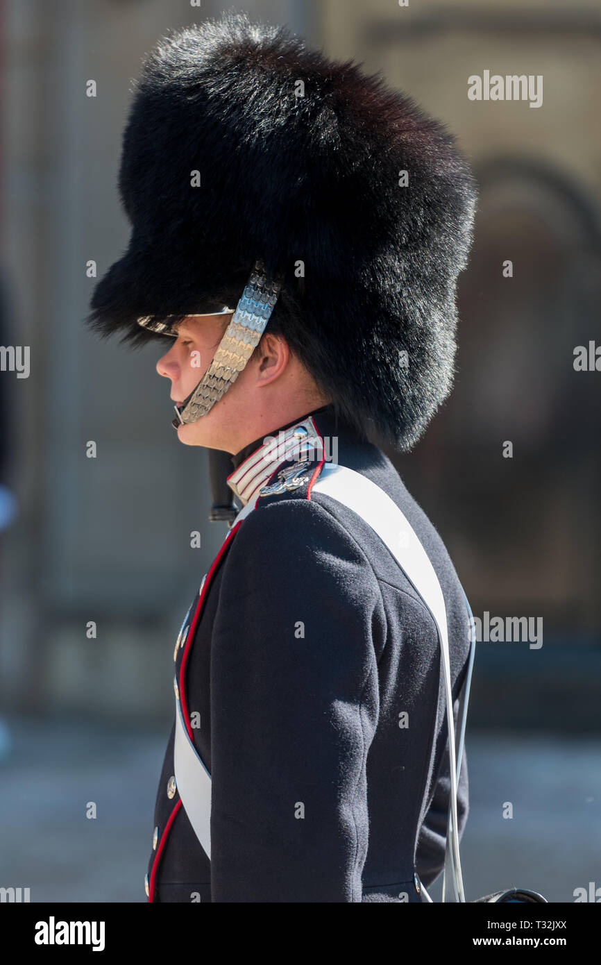 Soldier ceremonial tunic denmark hi-res stock photography and images ...