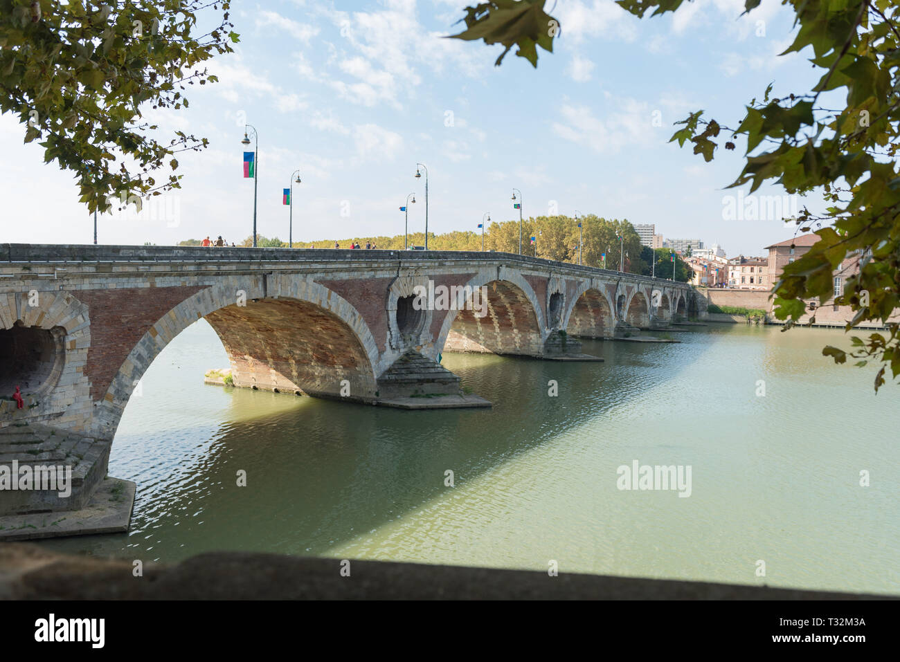 Pont Neuf or New Bridge is a 16th-century bridge in Toulouse, France Stock Photo - Alamy