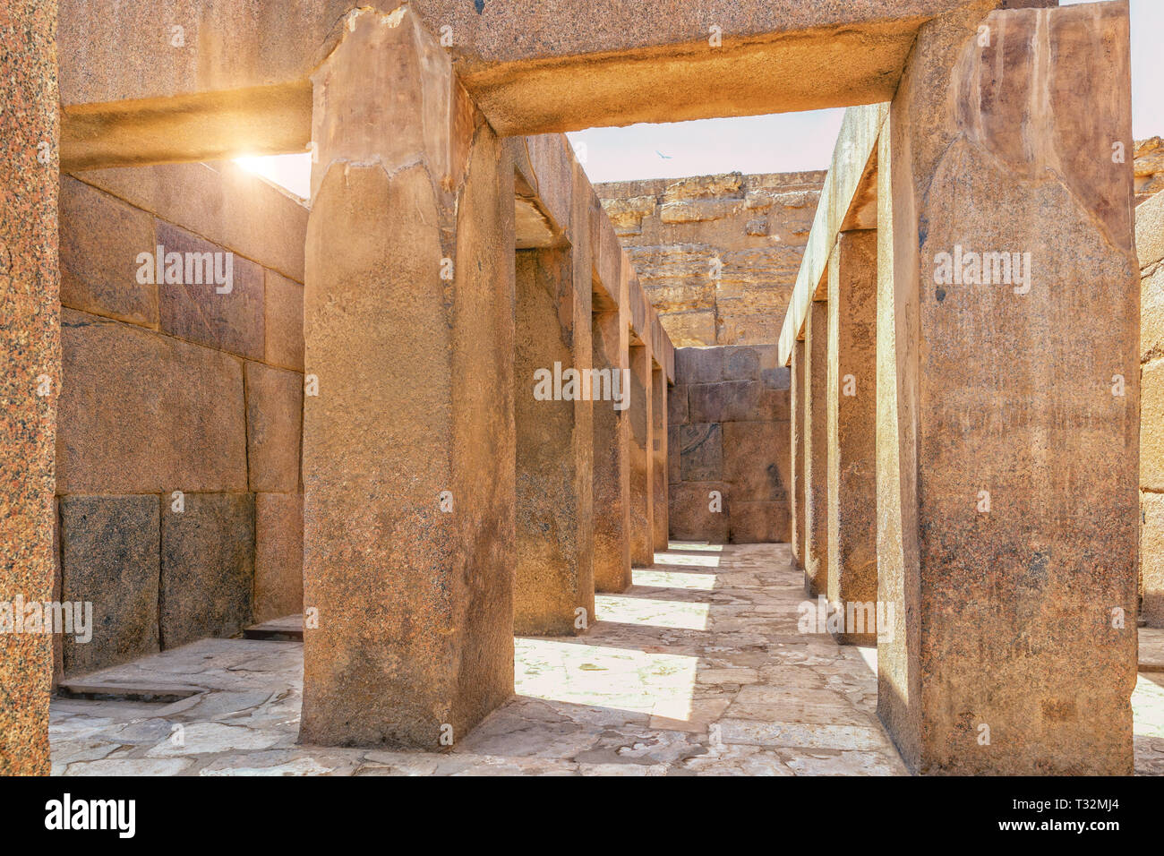 Inside pyramid of giza hi-res stock photography and images - Alamy