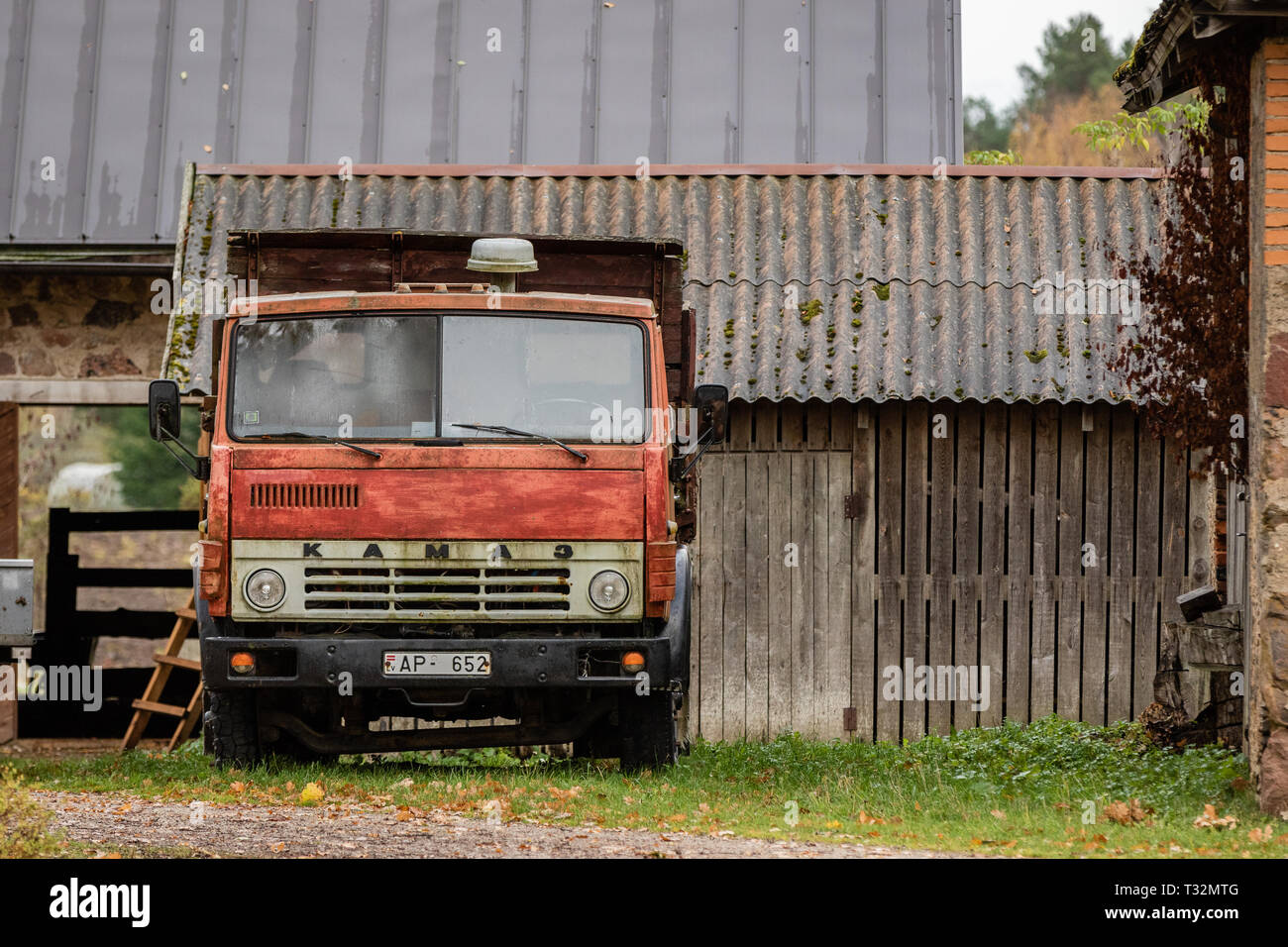 Old soviet made truck hi-res stock photography and images - Alamy