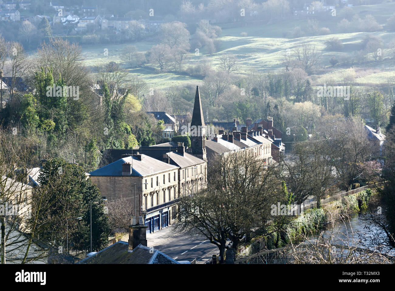 Matlock Bath Peak District Town,UK Stock Photo - Alamy