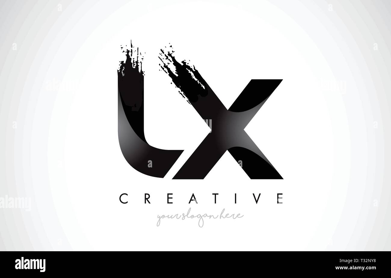 Lx clean logo hi-res stock photography and images - Alamy