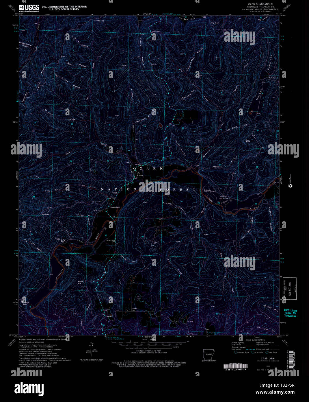 Cass map hi-res stock photography and images - Alamy